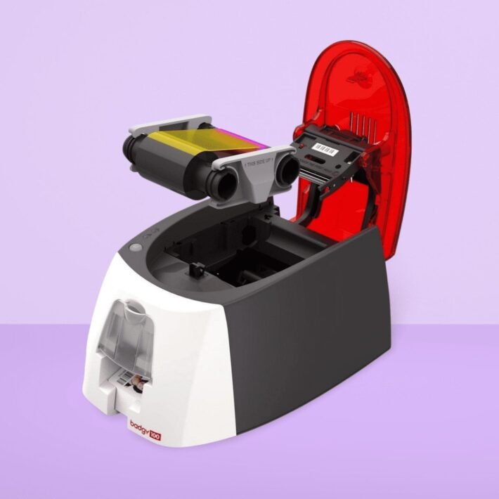 Evolis Badgy100: Best Color ID Card Printer for Plastic Cards - AR Ople
