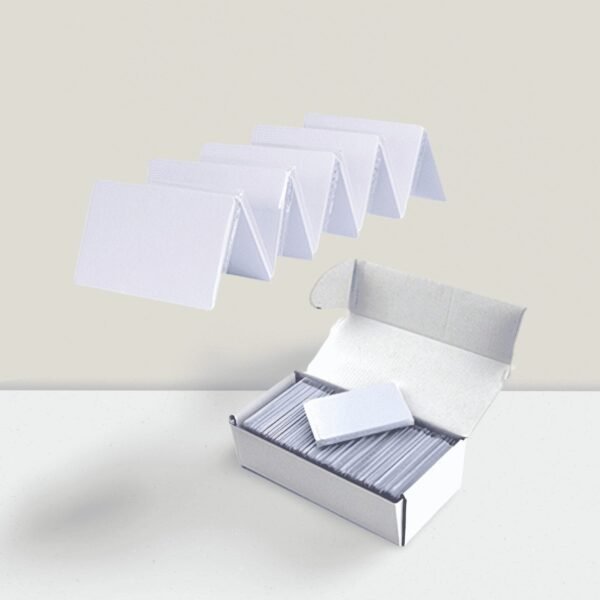 200 Pack Plain PVC Thermal Printer Cards - Signal Pouch Packaging - AR Ople